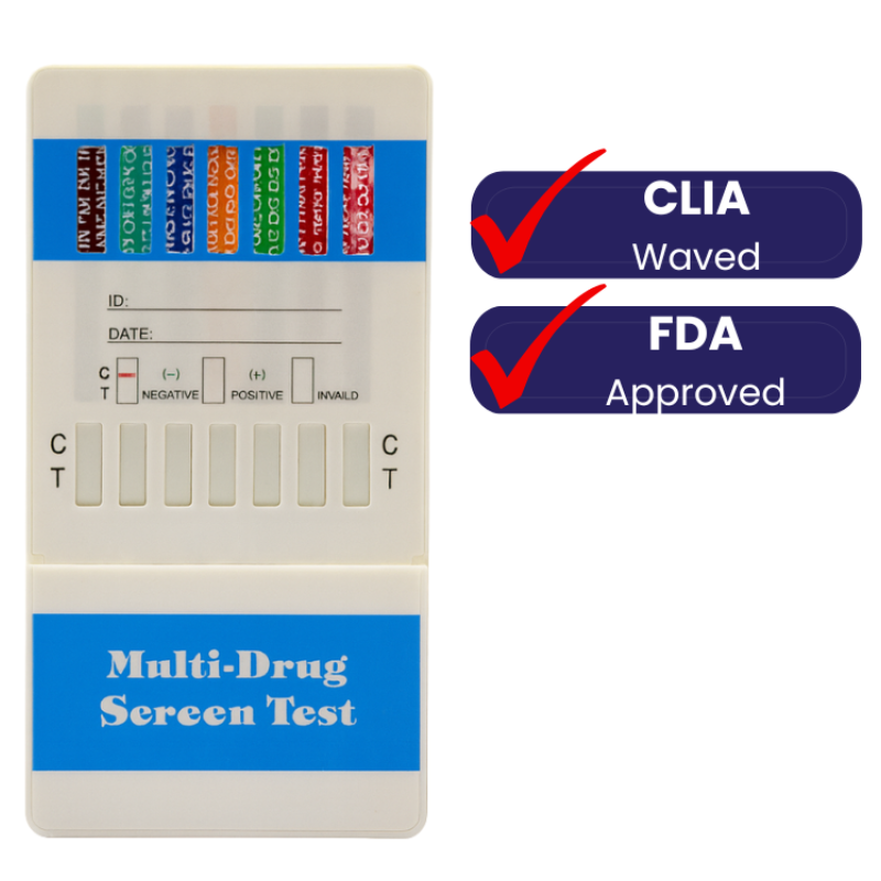 4 Panel Dip Card, CLIA Waived (W144) – Kay Scientific