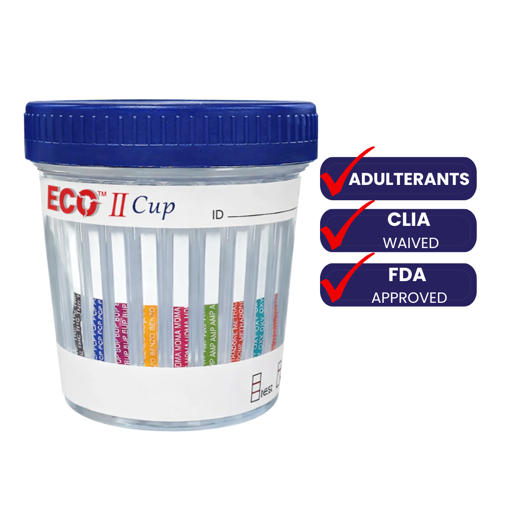 5-Panel ECO II-Drug Test Cup w/ ADU (254 w/AD) – Kay Scientific